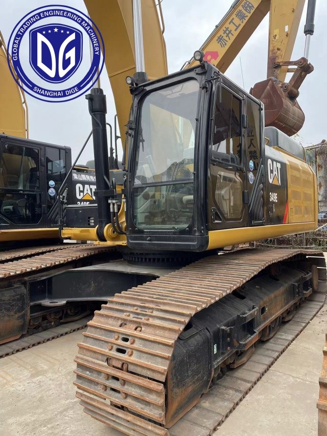 Trench Digger 349E Used Caterpillar Excavator 49 Ton Time Tested Earth ...